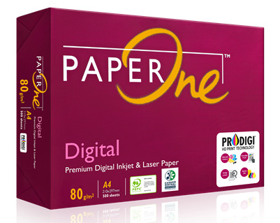 Paper - PaperOne A4 Copy Paper White 80gsm Carbon Neutral Ream of 500 ...