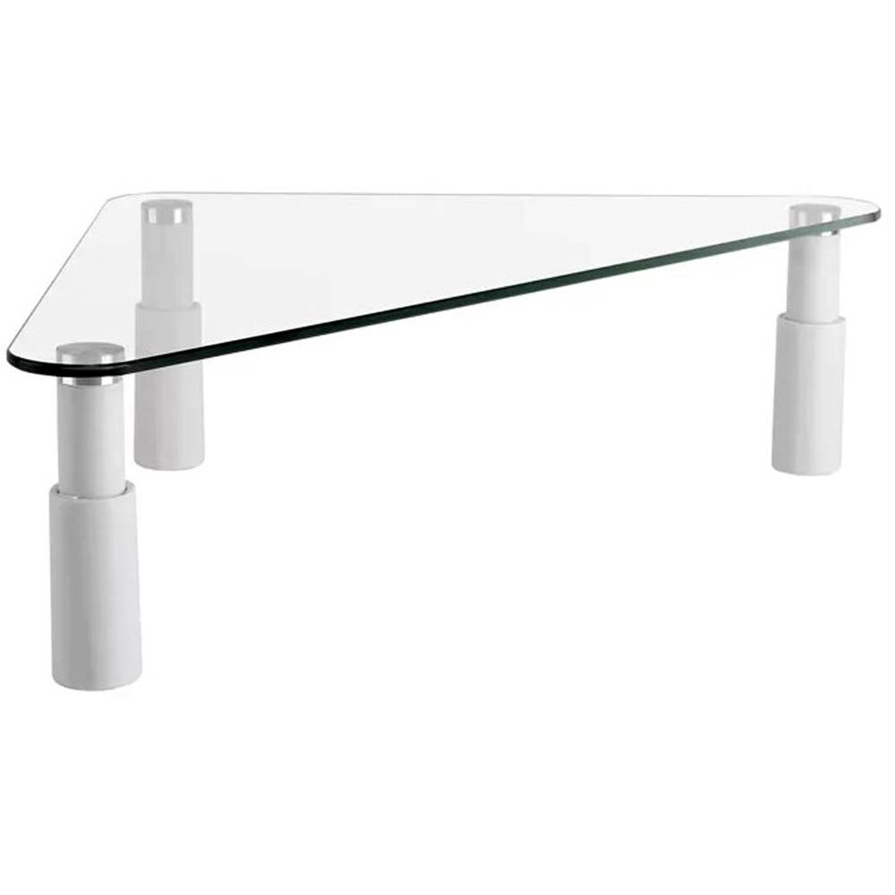 Office Furniture - Ergovida Glass Top Monitor Stand Triangular With ...