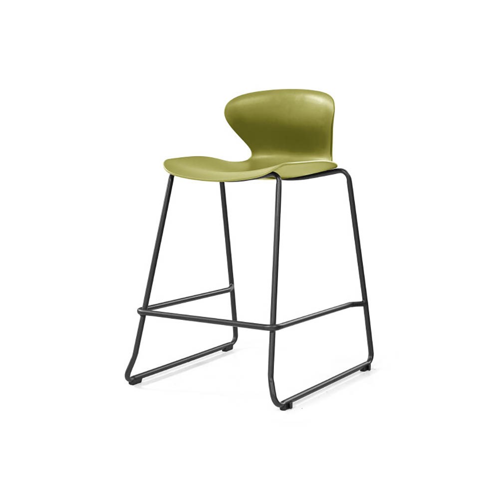 Chairs & Accessories - Sylex Kaleido Stool Black Sled Frame With ...