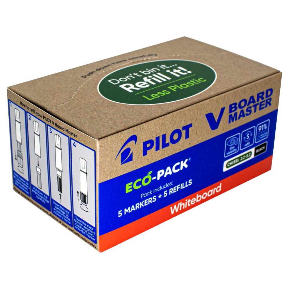 Markers & Highlighters - Pilot BeGreen V Board Master Whiteboard ...