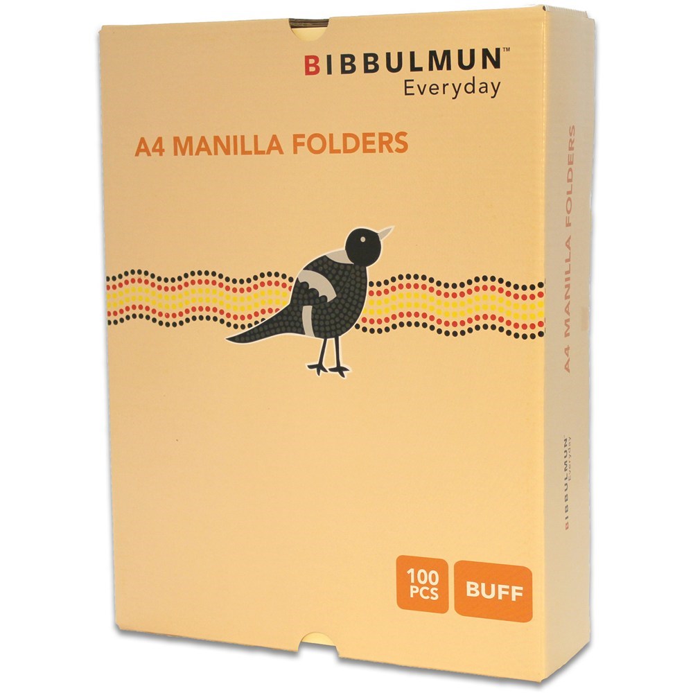 Binders & Folders - Bibbulmun Manilla Folders A4 Buff Box of 100 - Your ...